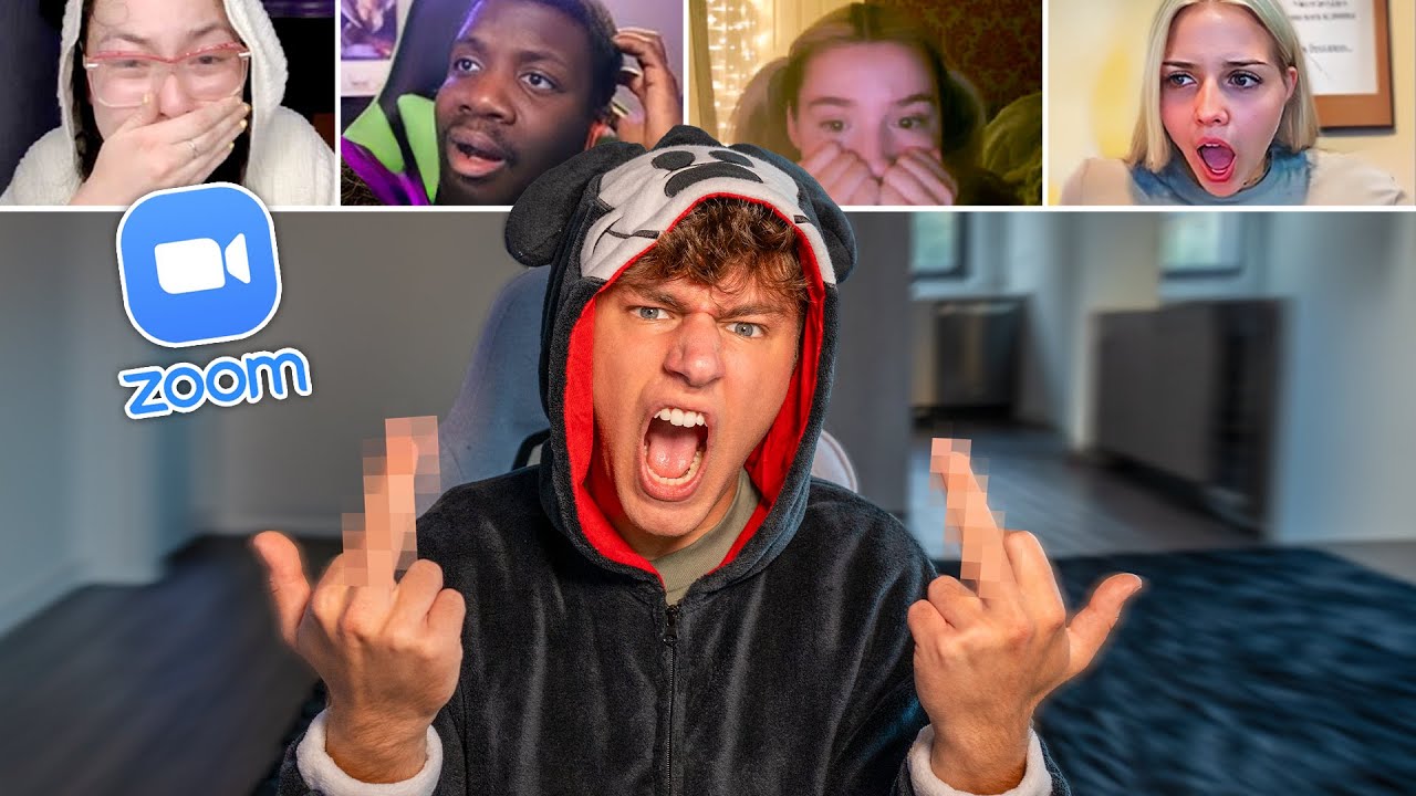 15 Minutes of the Funniest Zoom Trolling - YouTube