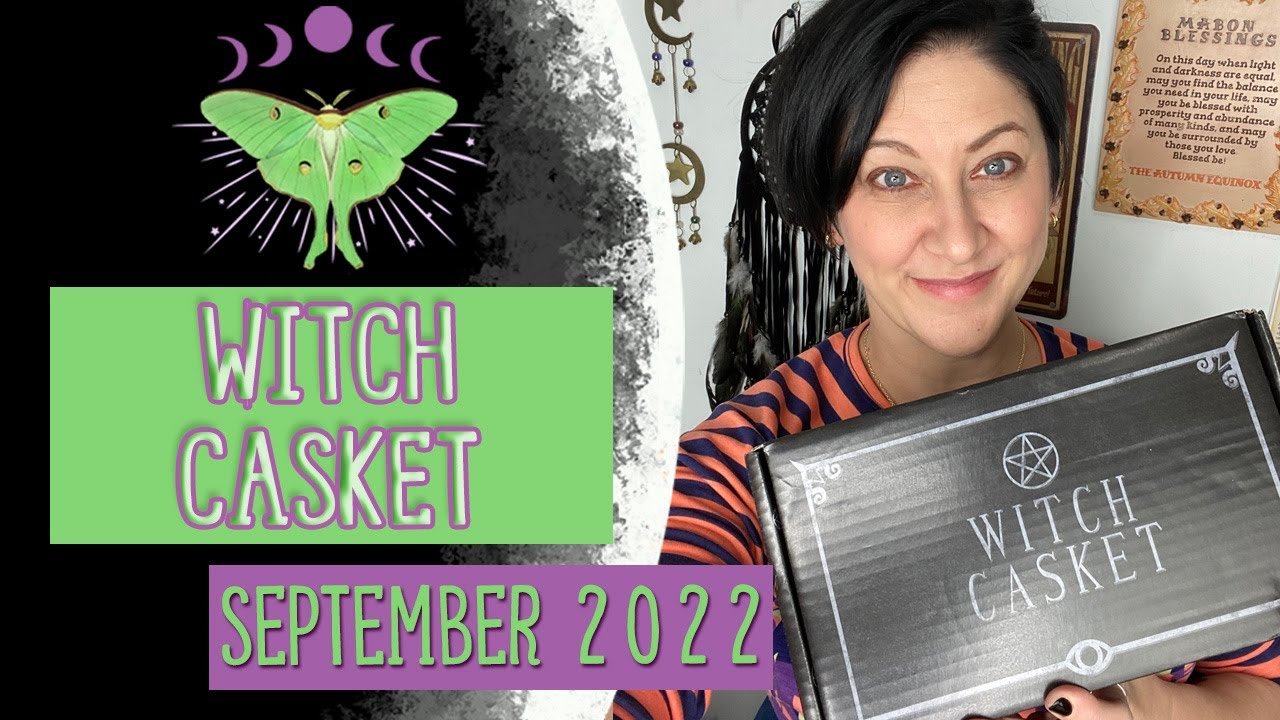 Witch Casket September 2022 Unboxing | Spiritual Connections - YouTube