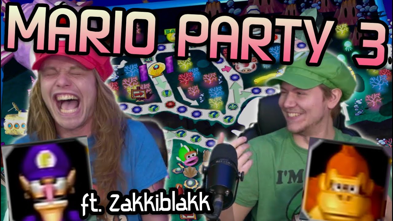 Mario Party and Giggles! | Sparky's Stream Highlights - YouTube