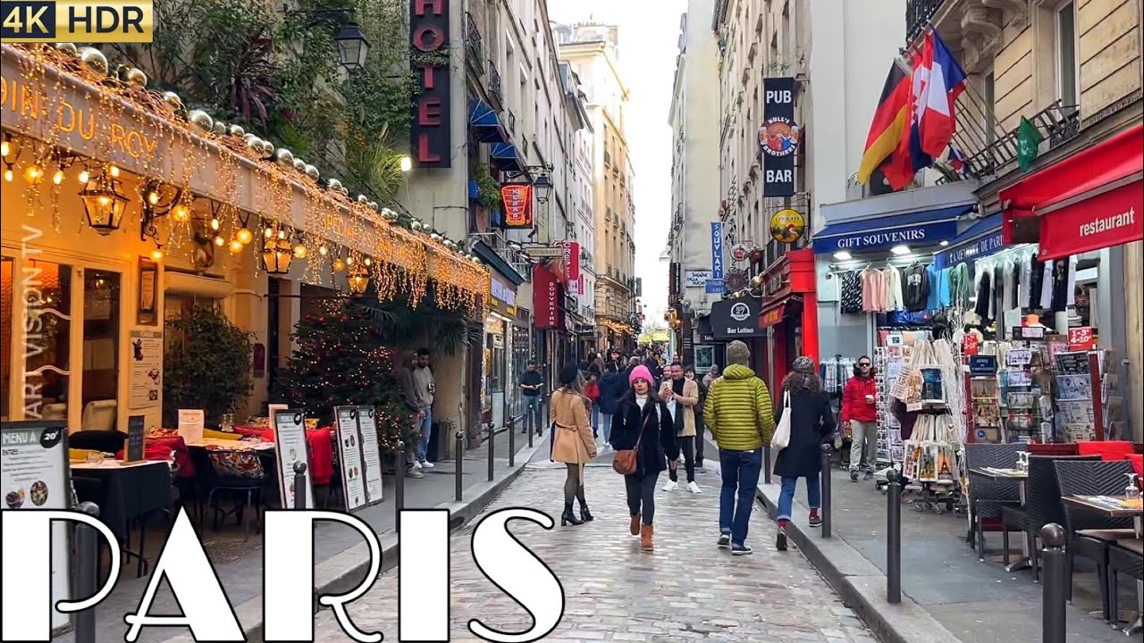 🇫🇷[PARIS 4K] WALK IN PARIS "PARIS LEFT BANK WALK" (4K 60FPS VERSION) 03 ...