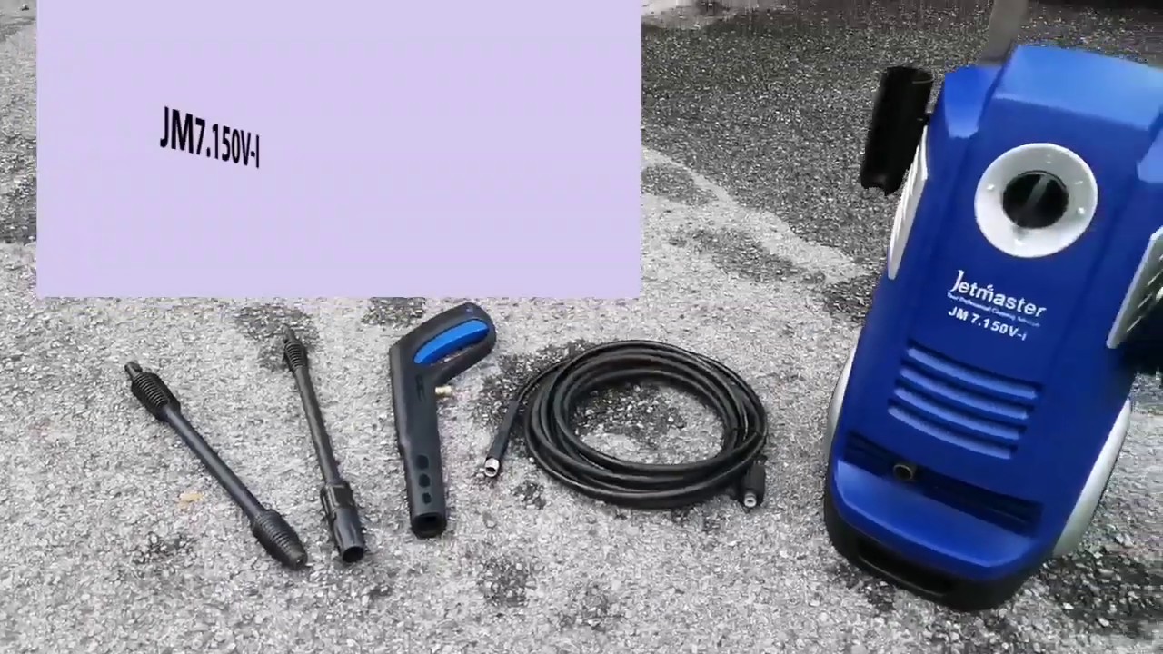[How to Use] Jetmaster JM7.150V-i High Pressure Cleaner - YouTube