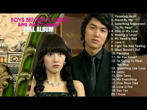 FULL ALBUM BOYS BEFORE FLOWERS OST BOYS OVER FLOWERS OST - YouTube