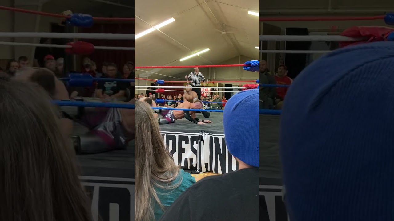 Ricky smokes and Aaron rourke with the power move limitless #wrestling ...