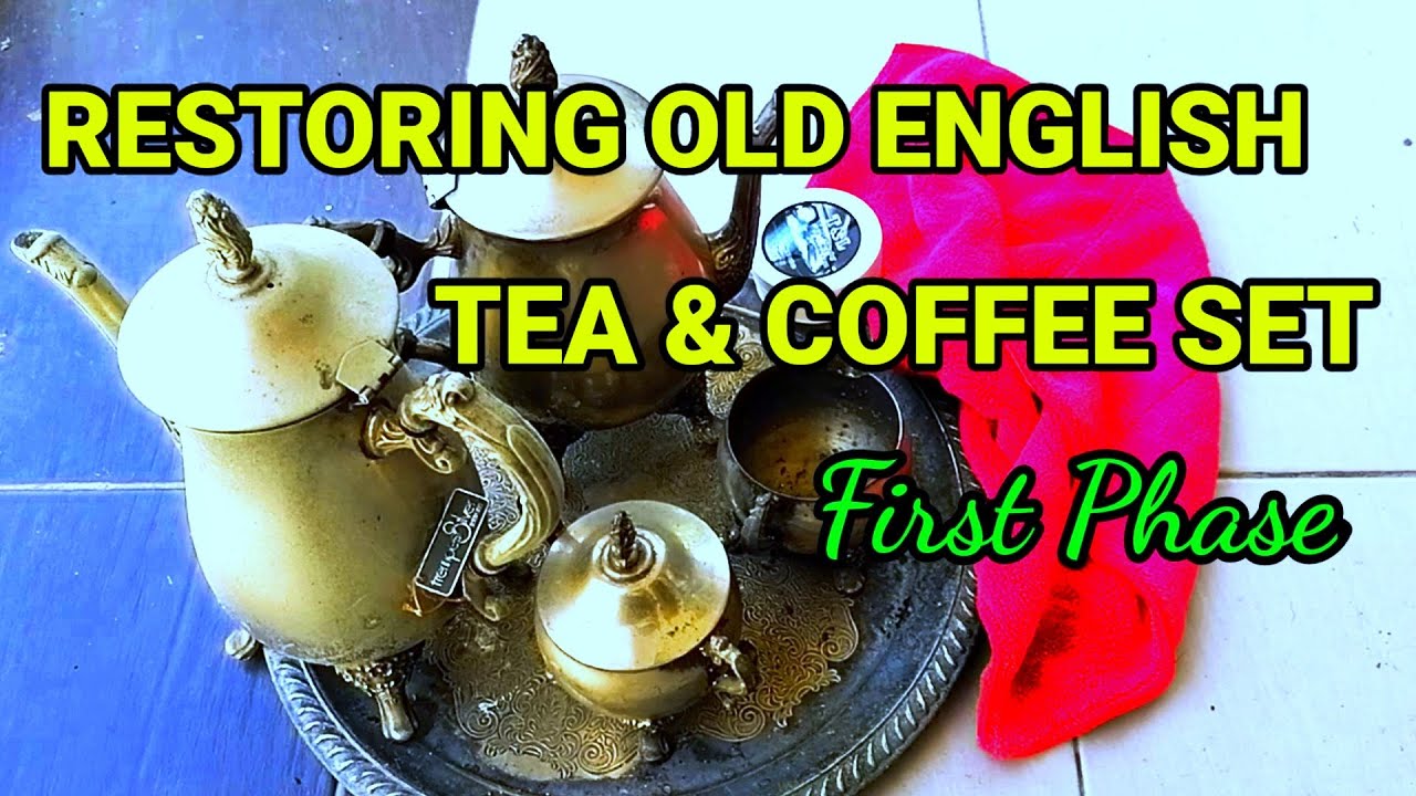 Restoring Old English Tea and Coffee Set II Complete With Tray (With ...