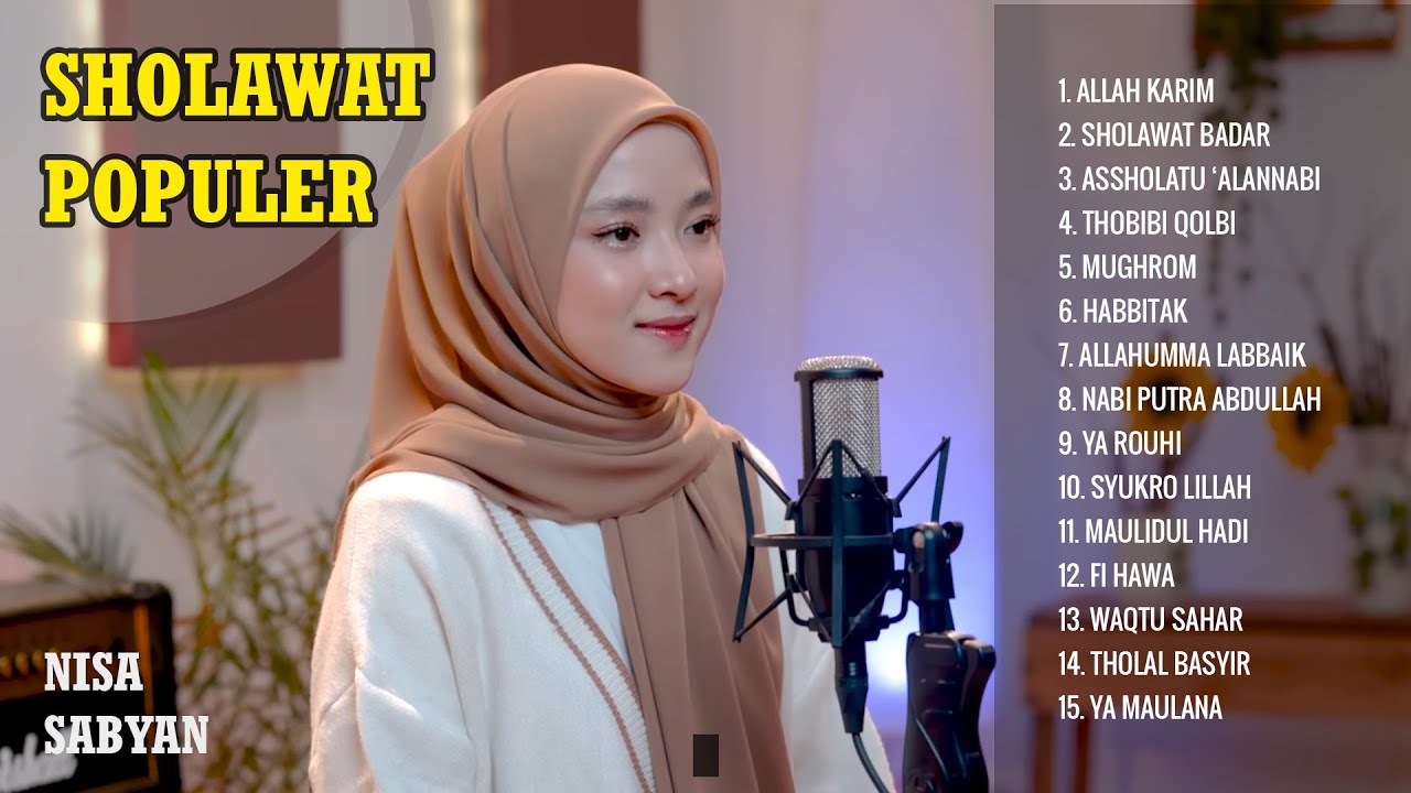 SHOLAWAT Populer NISA SABYAN - YouTube