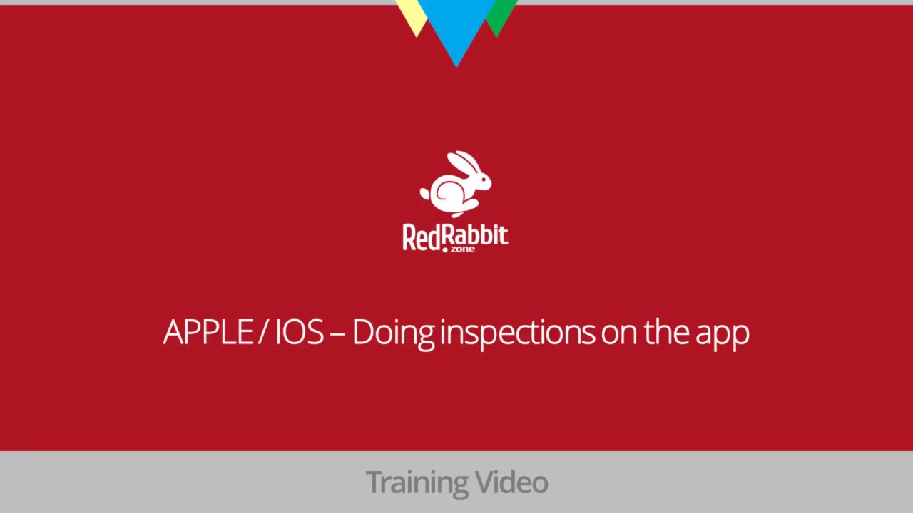 Section 4 - 009 Apple/IOS - Doing inspections on the app - YouTube