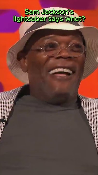Samuel L Jacksons Loves His Lightsaber Youtube