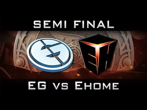 EHOME vs EG, TI6, Игра 1, Лучшая игра, EPIC ЭПИК Полуфинал, The international 6 Русские ...