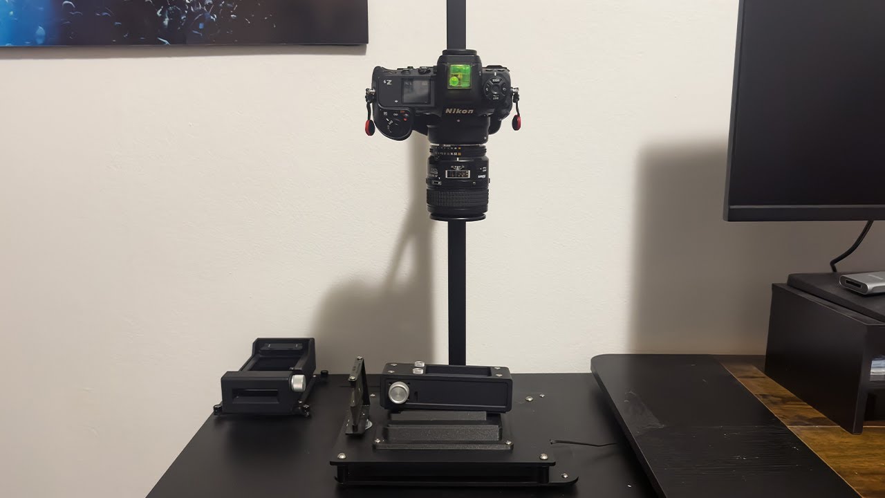 DSLR/Mirrorless Film Scanning w/ Negative Supply Set Up - YouTube