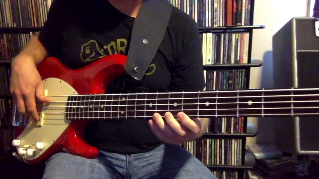 Steve Morse Band - The Introduction - bass cover - YouTube