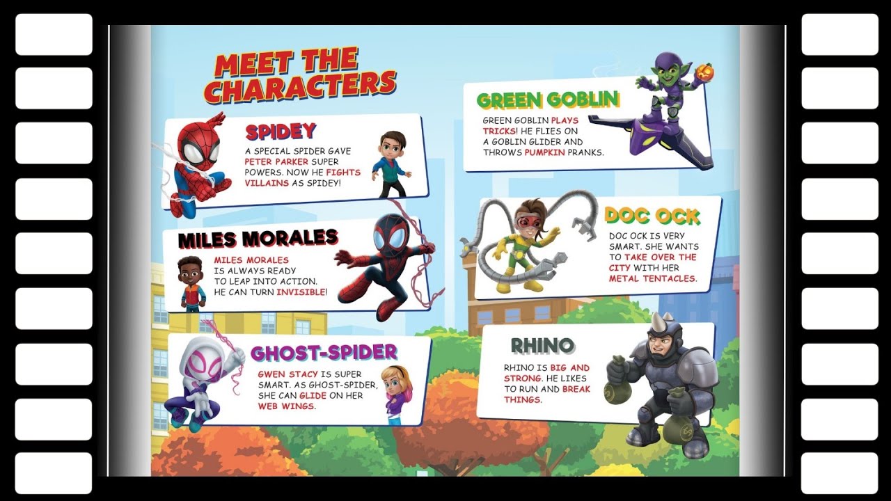 Spidey & His Amazing Friends FCBD: Meet the Characters - YouTube