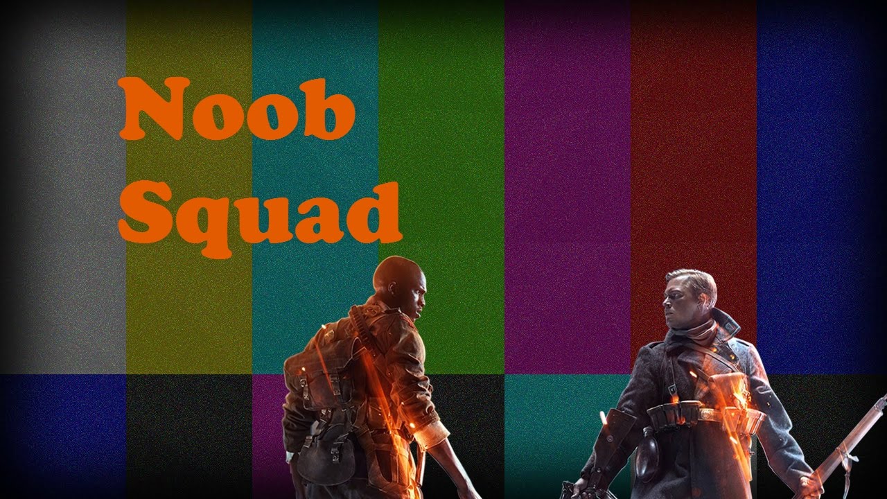 Battlefield 1 - Noob squad (Random moments) - YouTube