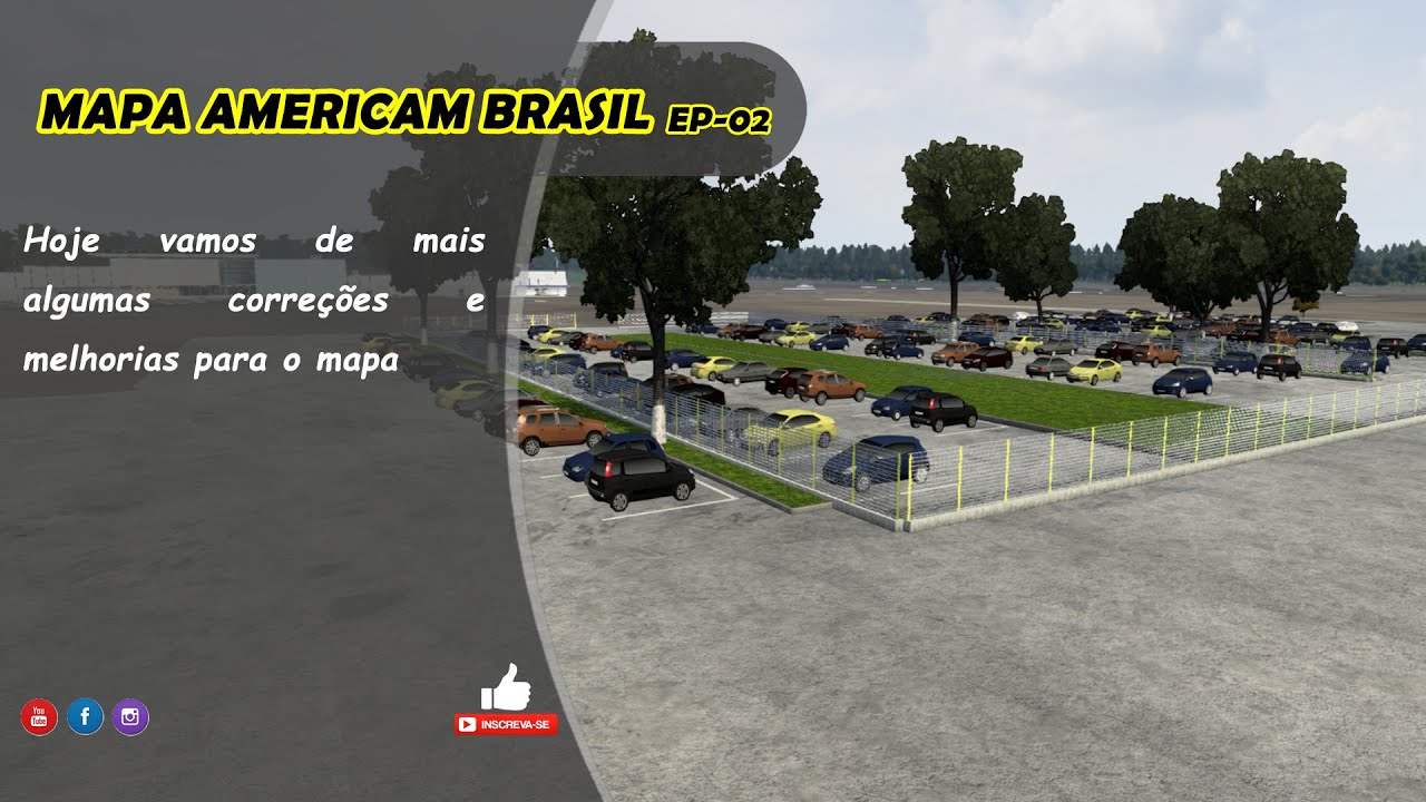 MAPA AMERICAM BRASIL - Correções e Melhorias EP - 02 - YouTube