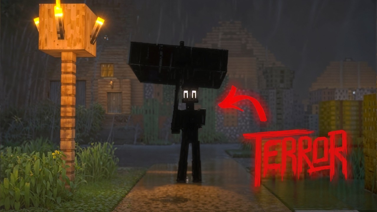 Actualizaron este Mod y es Terrorífico... Minecraft Rain Man - YouTube