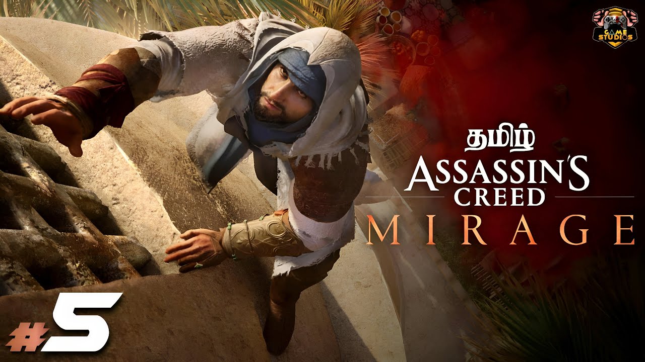 Assassins Creed Mirage Stealth Gamplay Tamil PS5 Live Stream | Part 5 | Game Studios - YouTube