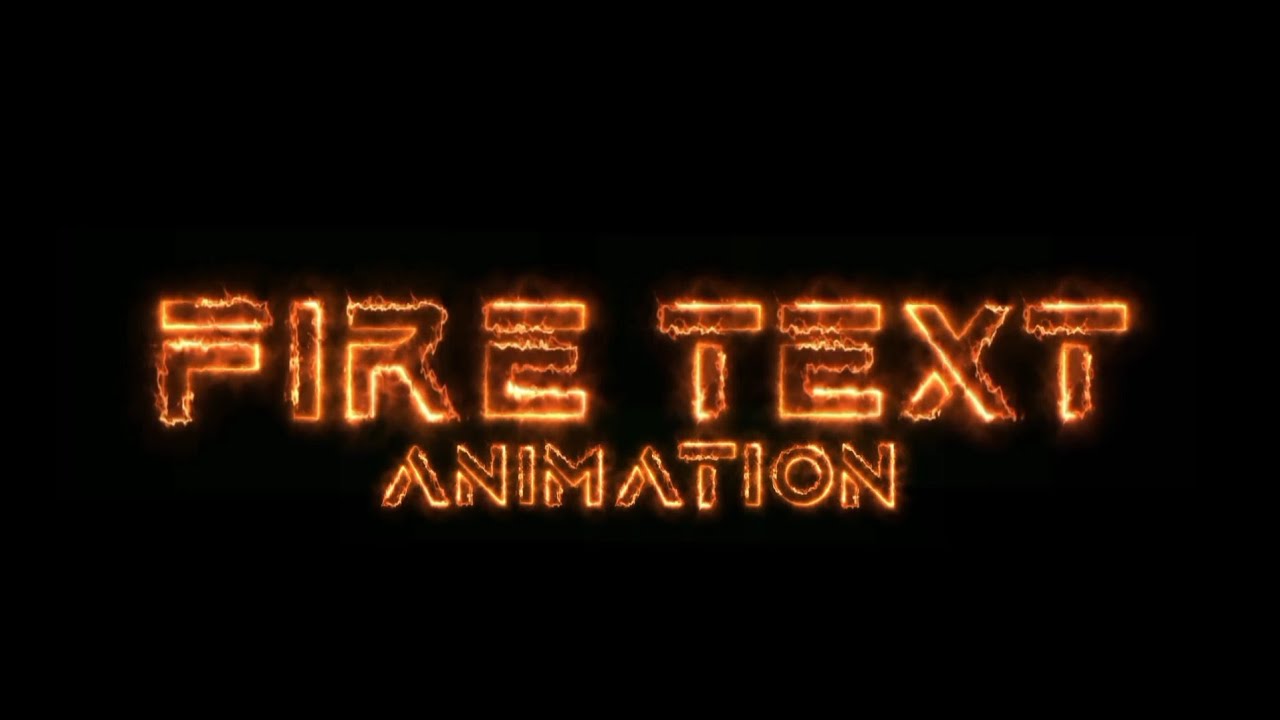 Fire Effect Text Animation in Kinemaster | New Text Editing Tutorial ...