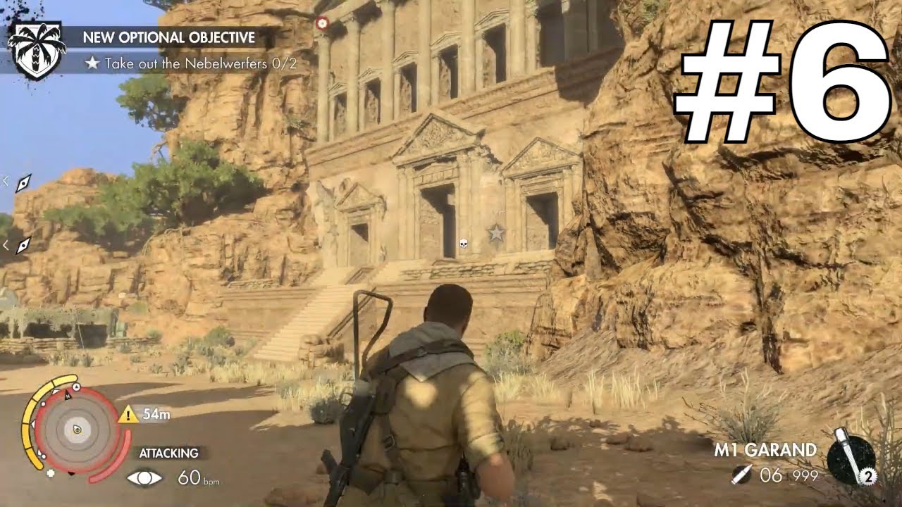 Mission 6 - Kasserine Pass Sniper Elite 3 Afrika Gameplay Walkthrough ...