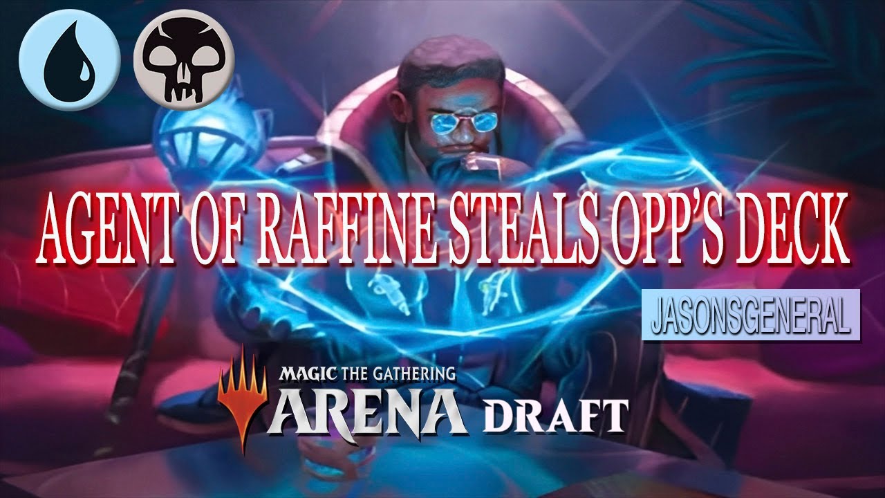 Mtg Arena: Steal Your Opponents Deck with Agent of Raffine | Chromatic Cube - YouTube