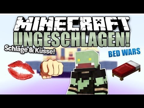 Küsse & Schläge Challenge! - Minecraft UNGESCHLAGEN #69 Bed Wars | ungespielt
