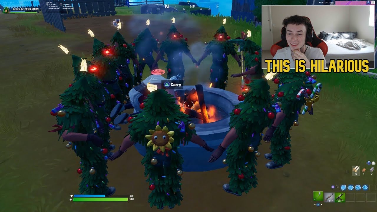 I kidnapped a STREAMER with a ARMY of TREES (he was shocked) - YouTube