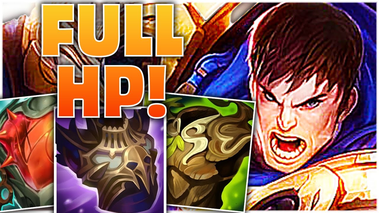 Full HP Garen Top Lane - Unstoppable Tank! | Heartsteel & Warmog's ...