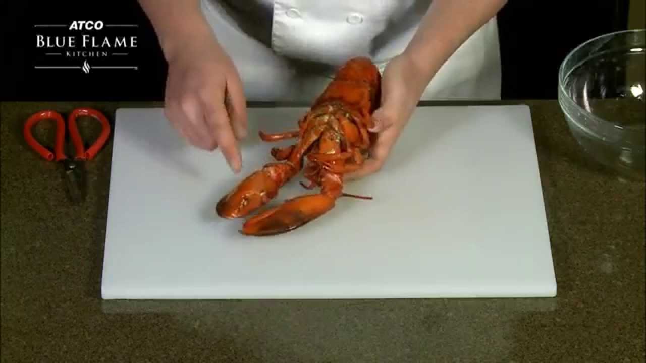 How To Break Down a Lobster - YouTube