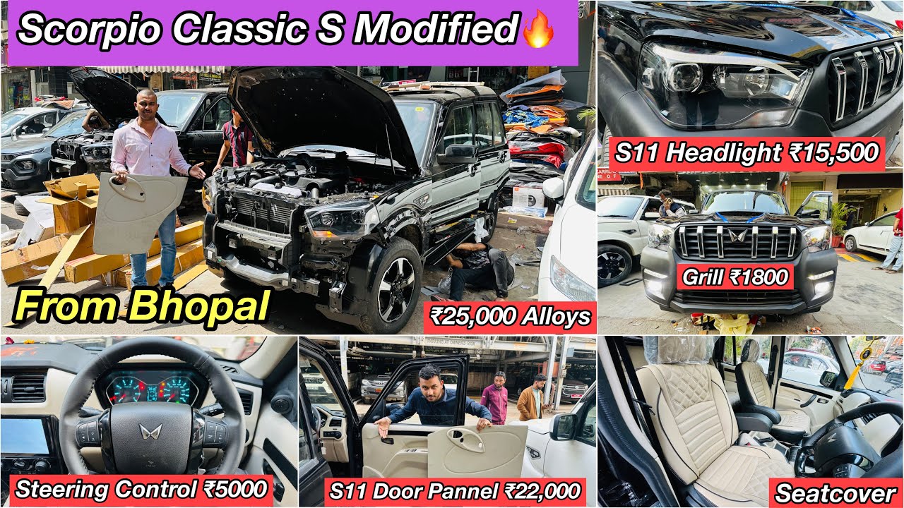 SCORPIO CLASSIC MODIFIED S TO S11🔥SCORPIO CLASSIC S🔥SCORPIO ...