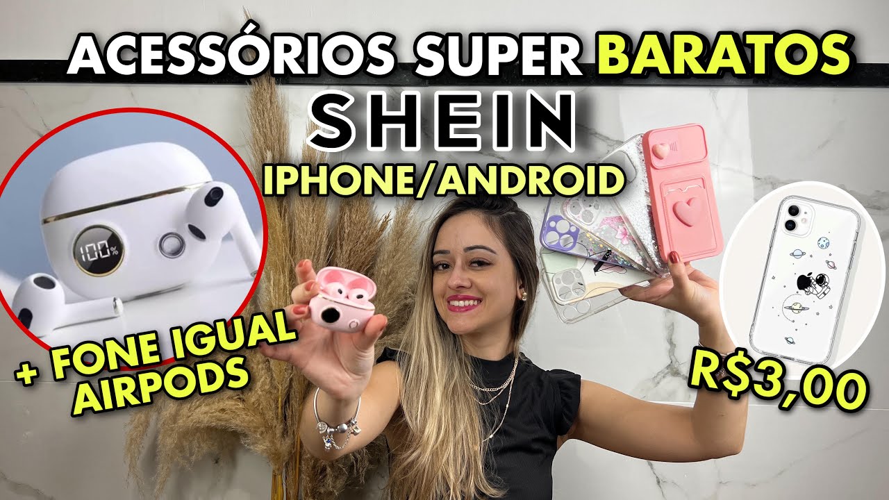 SHEIN - CAPINHAS DE CELULAR E FONE SEM FIO | IPHONE/ANDROID |CAPINHAS ...