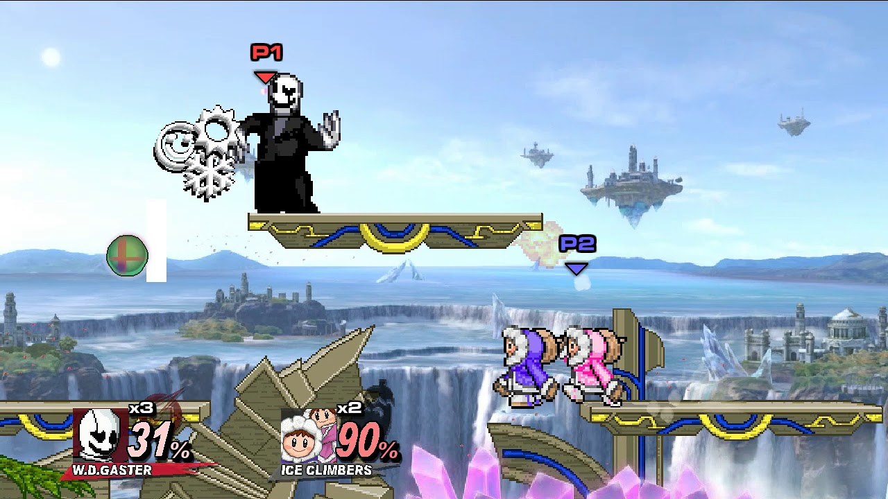 Ssf2 Showcase:Wingding Gaster (By Metalový Šutrák) - YouTube