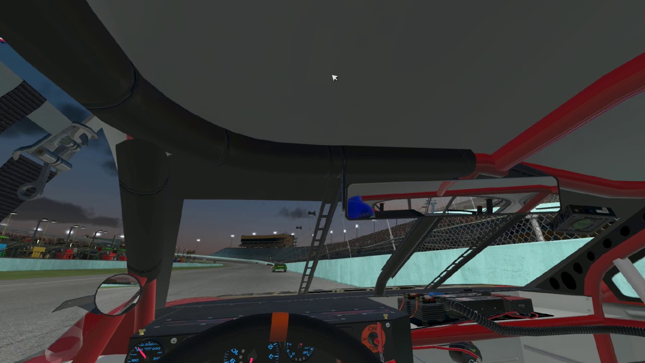 iRacing K&N Race at Homestead Miami live VR view. - YouTube