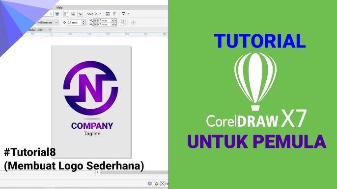 Tutorial Corel Draw Membuat Logo