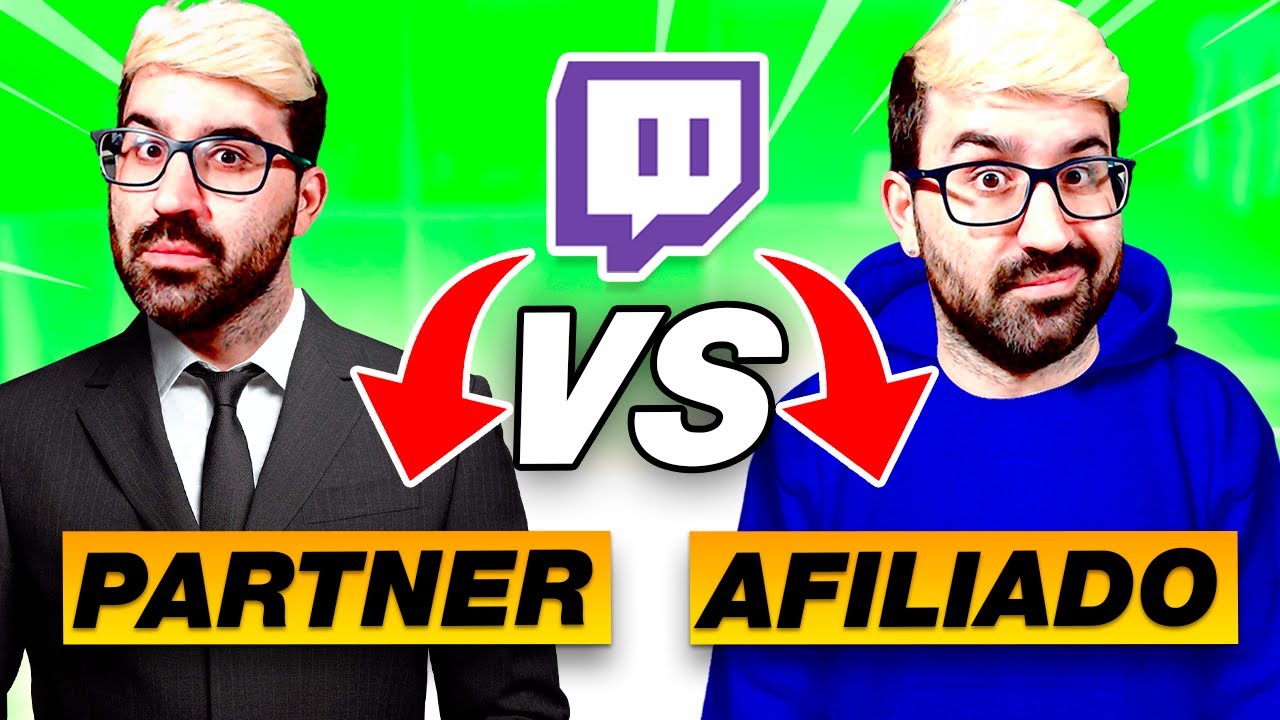 🥊 Las GRANDES DIFERENCIAS entre AFILIADO Y PARTNER TWITCH 🥊 COMO SER ...