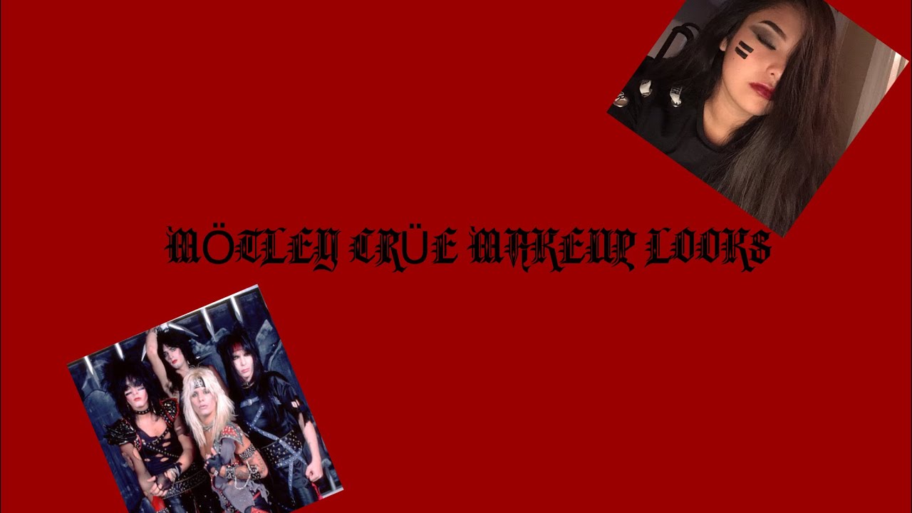MÖTLEY CRÜE INSPIRED MAKEUP LOOK|| just kayla - YouTube