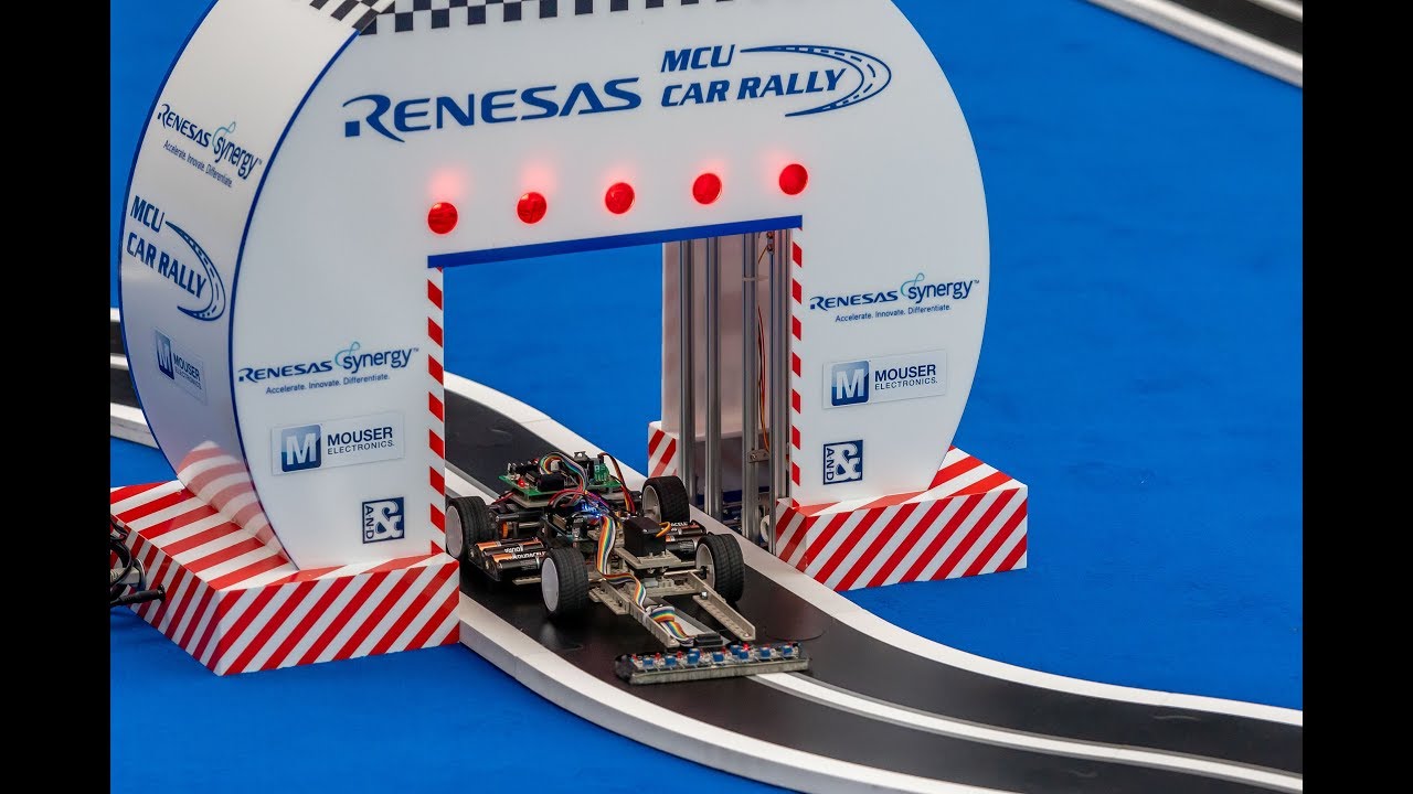 Renesas MCU Car Rally 2019 (Short Version) - YouTube