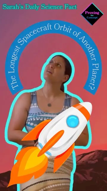 The Longest Spacecraft Orbit of Another Planet? - YouTube