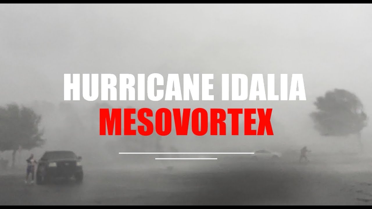 Hurricane Idalia Dramatic Mesovortex - YouTube