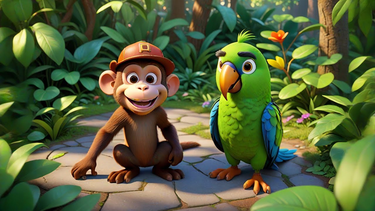 Max Monkey Wears a Hat | Fun Dress-Up Song for Kids | Nursery Rhymes ...