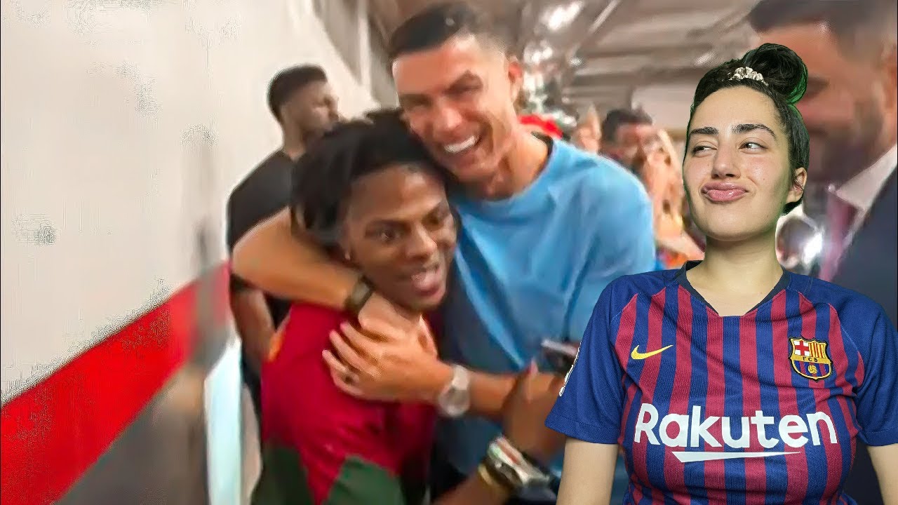 MESSI FAN REACTS TO iShowSpeed Finally Meets Ronaldo! - YouTube