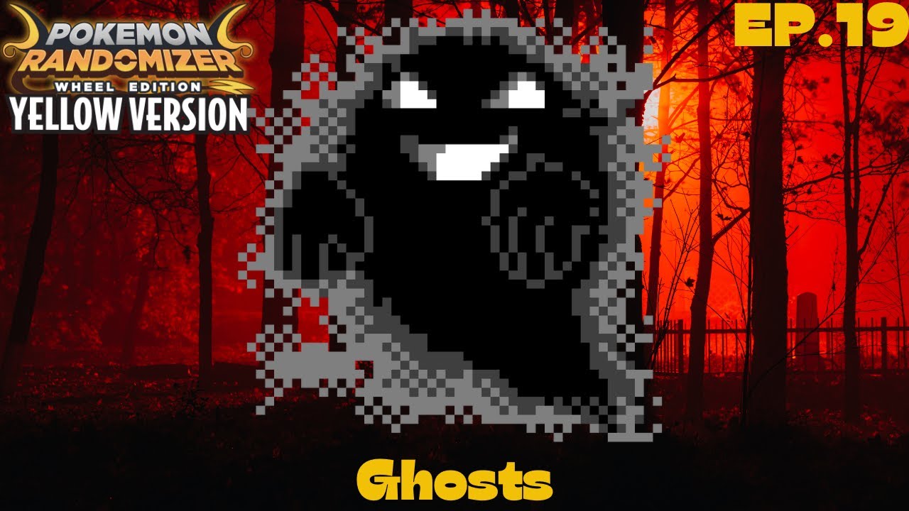 Ghosts - Pokemon Randomizer: Wheel Edition - Yellow - Ep.19 - YouTube