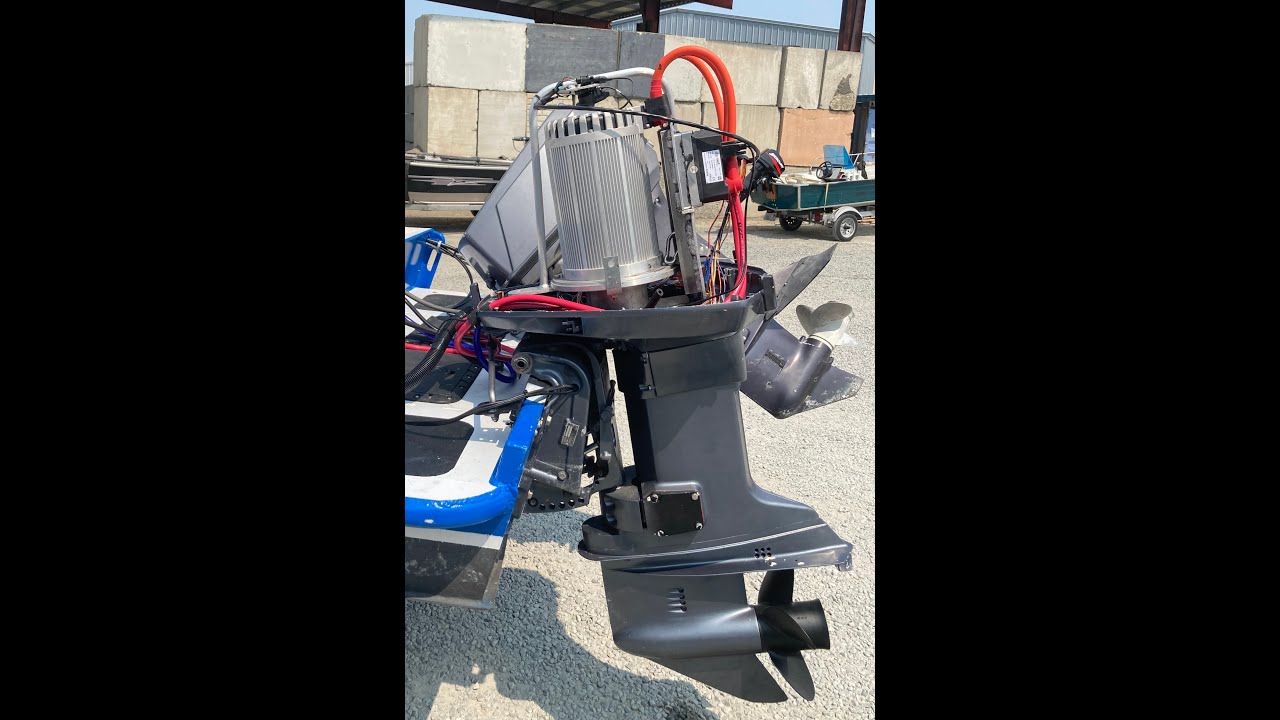 High Amp Electric Outboard - DIY - YouTube