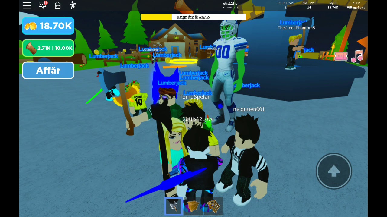 träfar tomu i roblox - YouTube