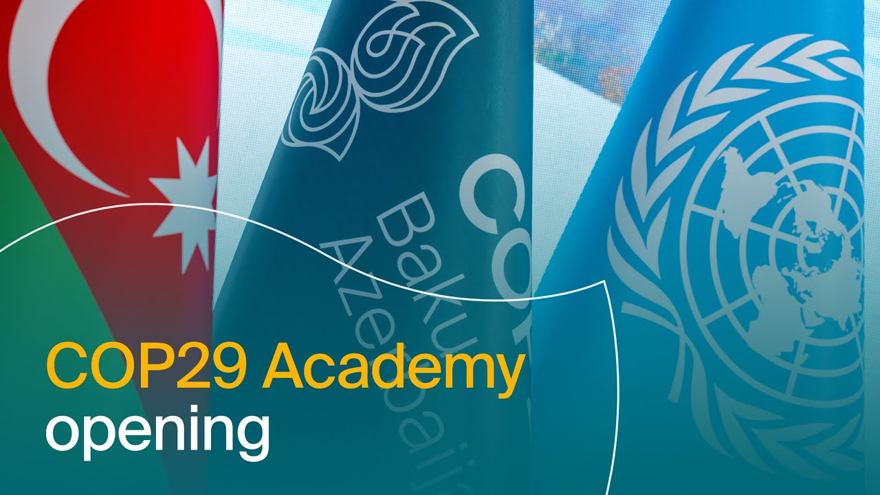 The COP29 Academy opening ceremony - YouTube