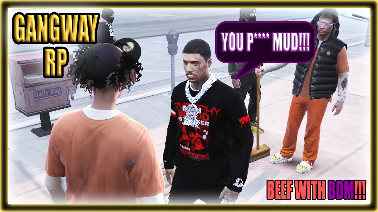 MY OPPS CAUGHT ME LACKEN BAD!!! | MOE BANDZ IN GANGWAY RP | GTA RP ...