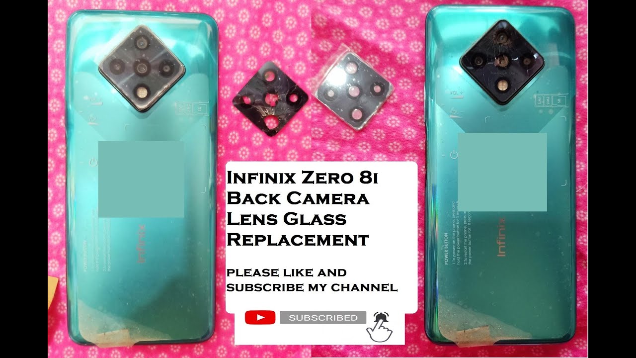 Infinix Zero 8i Back Camera Lens Glass Replacement - YouTube