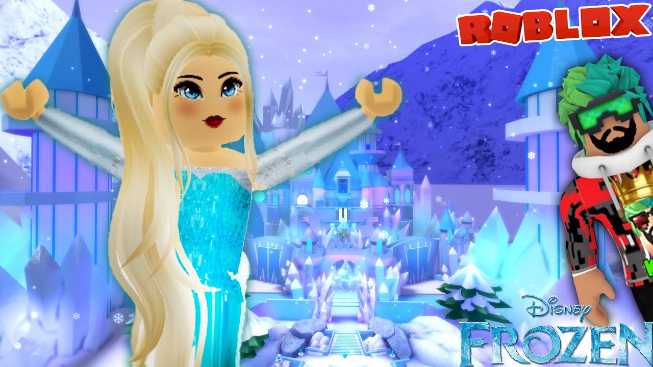 Elsa Oluyoruz En İyİ Elsa Evİnİ Kurduk Frozen Roblox KÜbra Nİsa