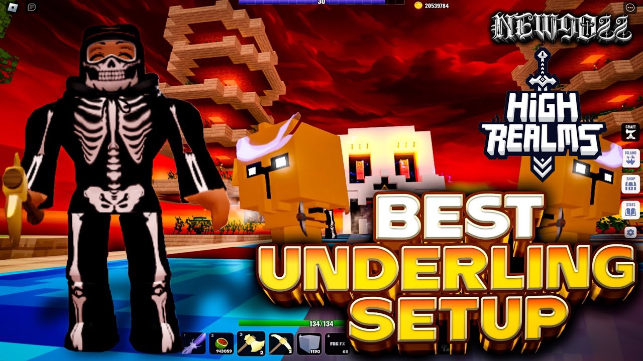 Best Underling Setup in High Realms (Mining Underlings) - YouTube