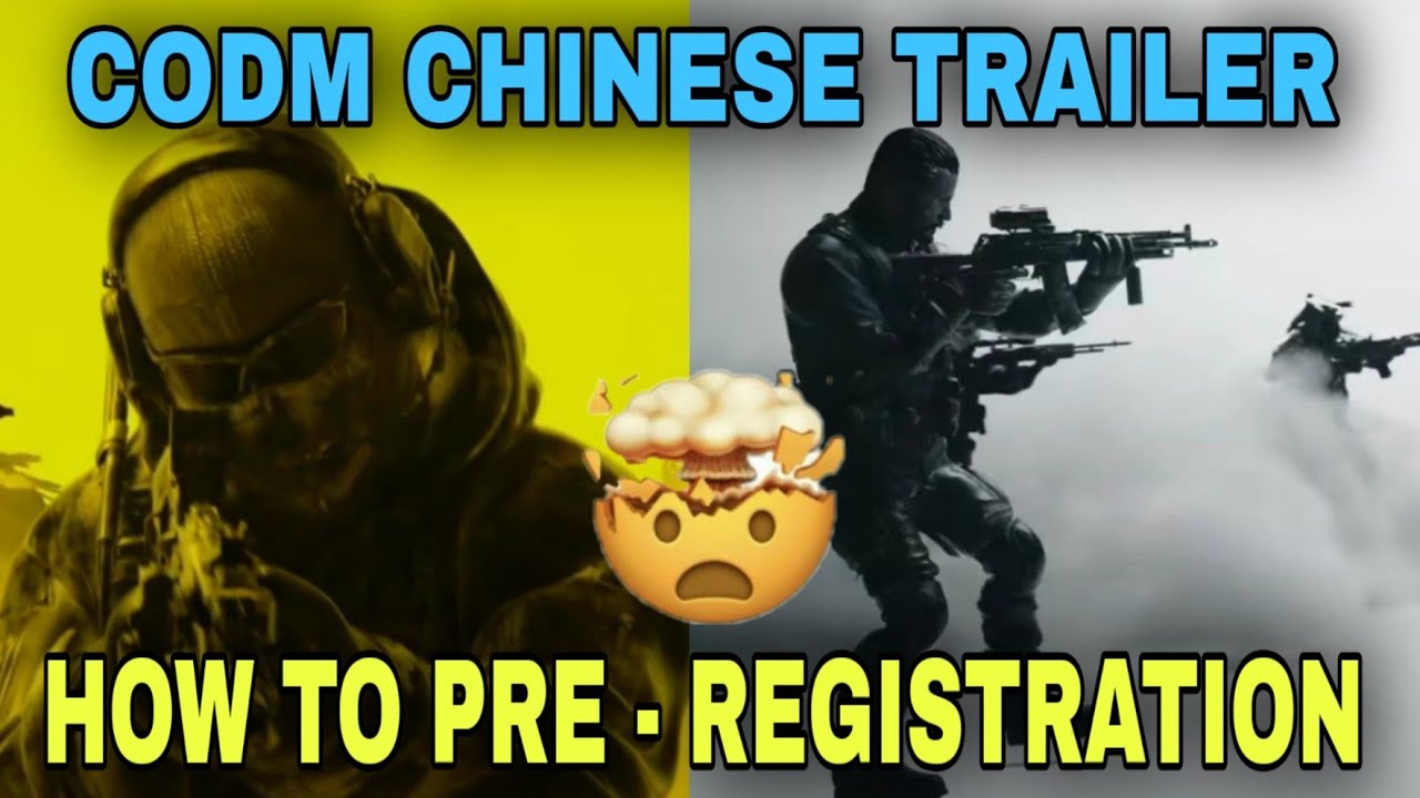 COD MOBILE CHINESE BETA VERSION PRE - REGISTRATION OPEN - CODM CHINESE ...