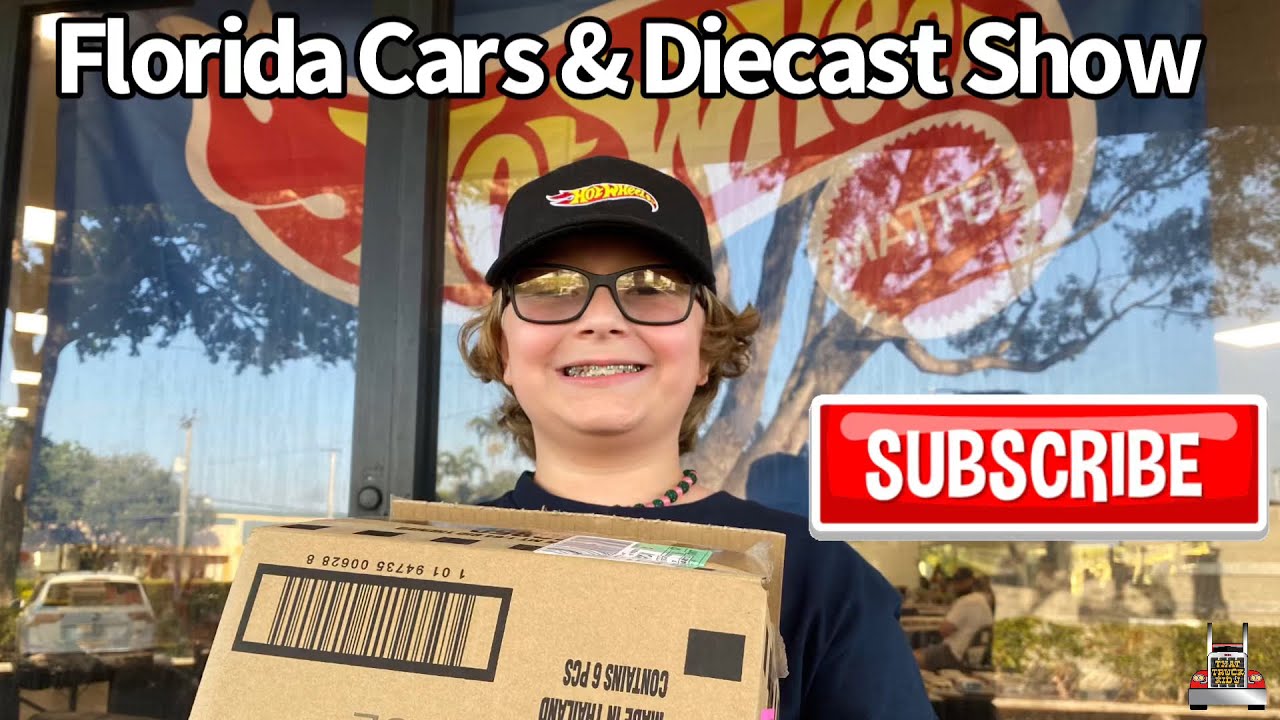 FIRST Cars & Diecast Hot Wheels Show: Boca Raton Florida - YouTube