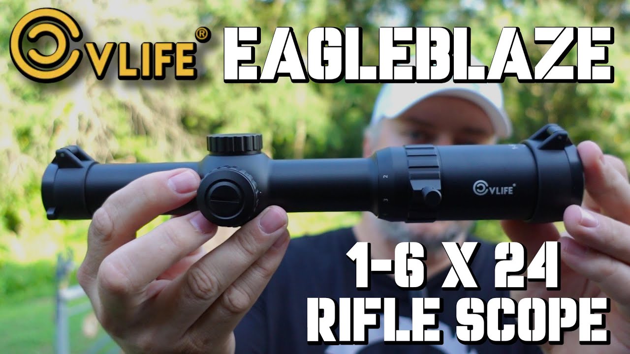 CV-LIFE EagleBlaze 1-6x24 Rifle Scope - YouTube