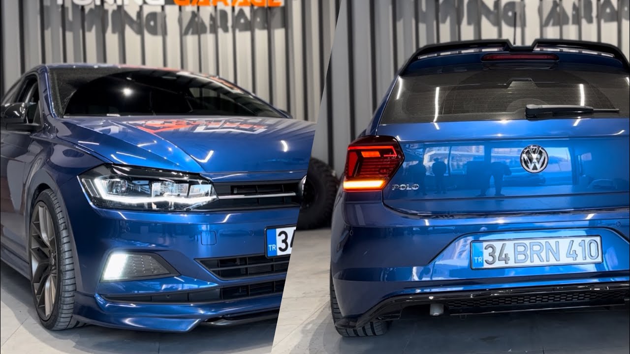 Yeni Polo Highline Far ve Stop Montajı - YouTube